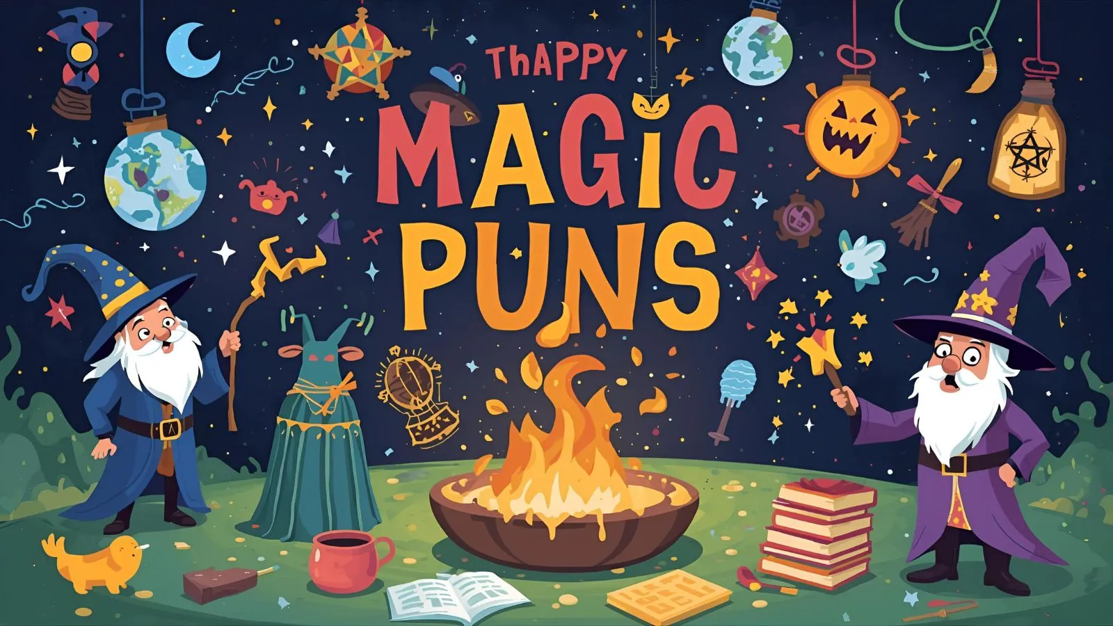 834+Magic Puns That Will Cast a Spell on Your Funny Bone