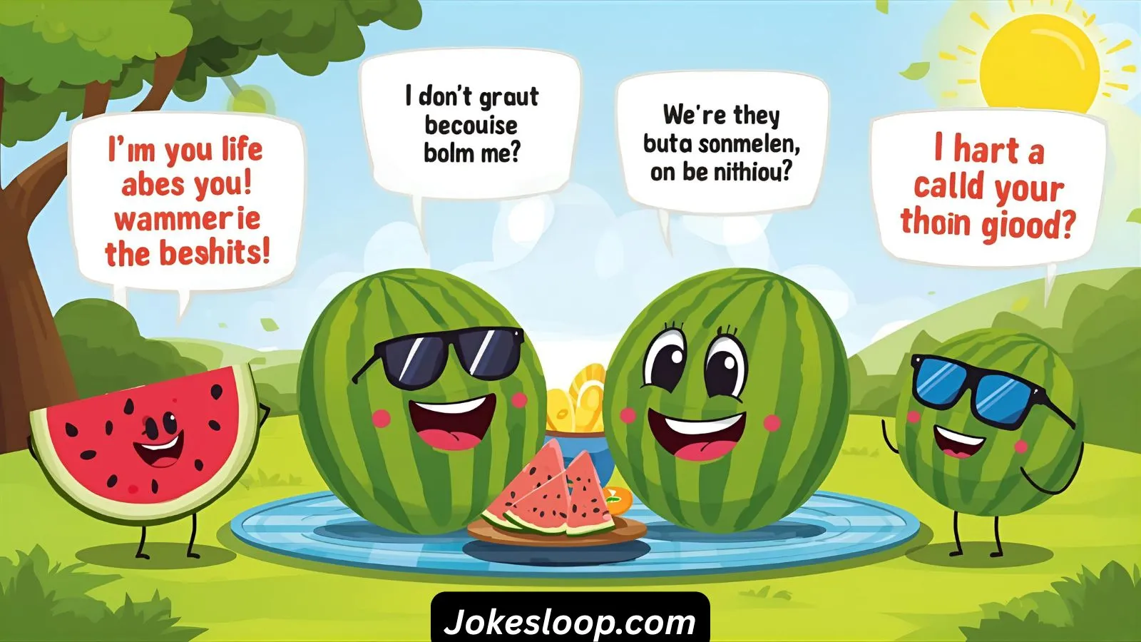 848+Juicy Watermelon Jokes to Keep You Smiling