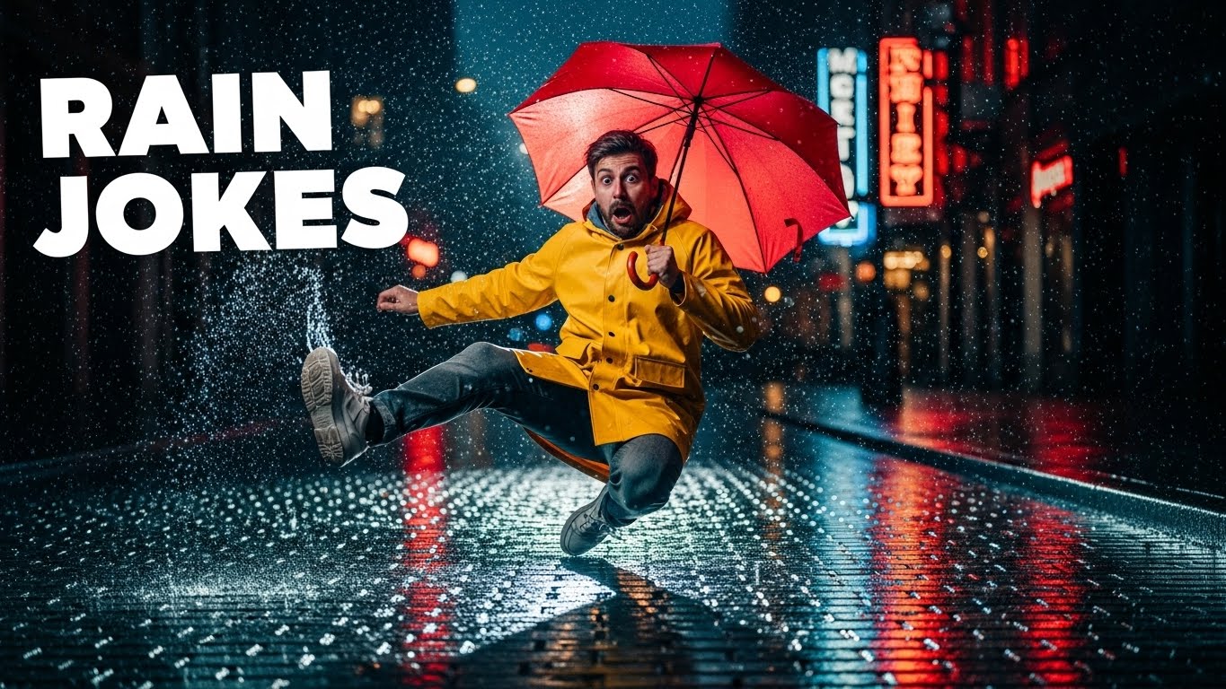 Rain Jokes 2026: Funny Quips to Brighten Your Gloomy Days